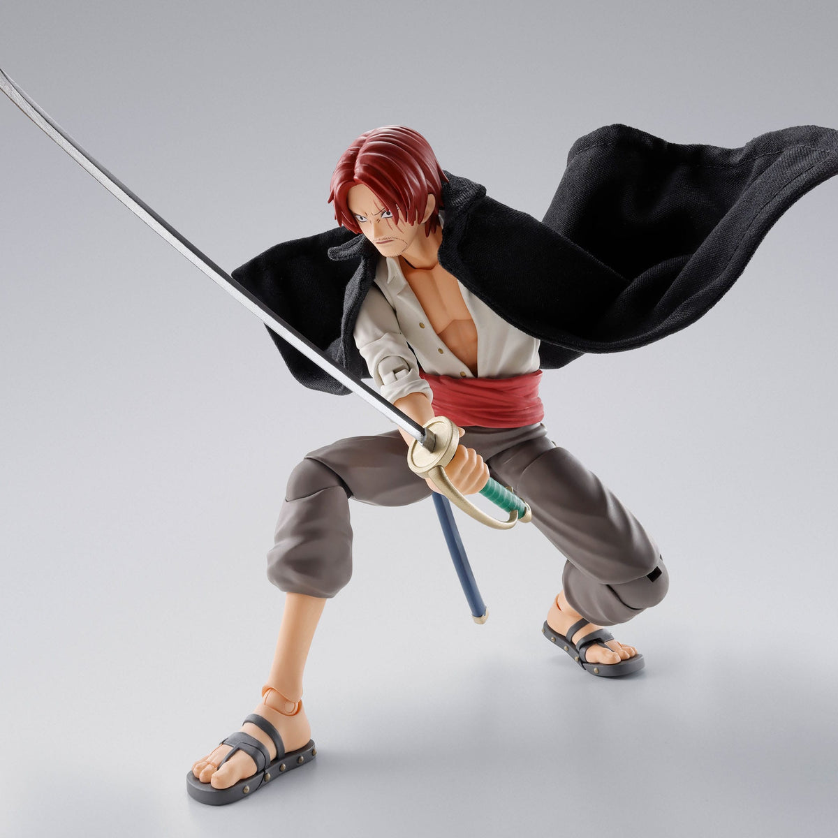 One Piece S.H.Figuarts Action Figure 2-Pack Shanks & Monkey D. Luffy C ...